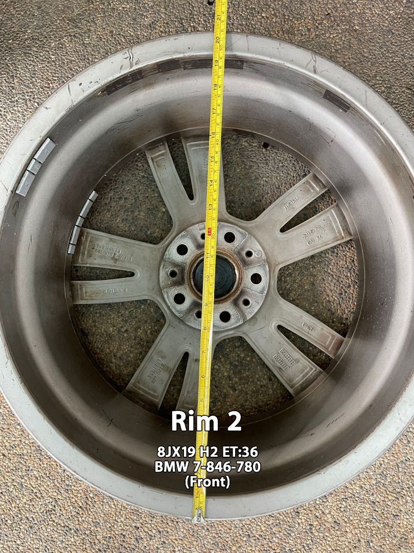 19" BMW Alloy Wheels / (19 inch rims) x3, Car Accessories, Tyres & Rims ...