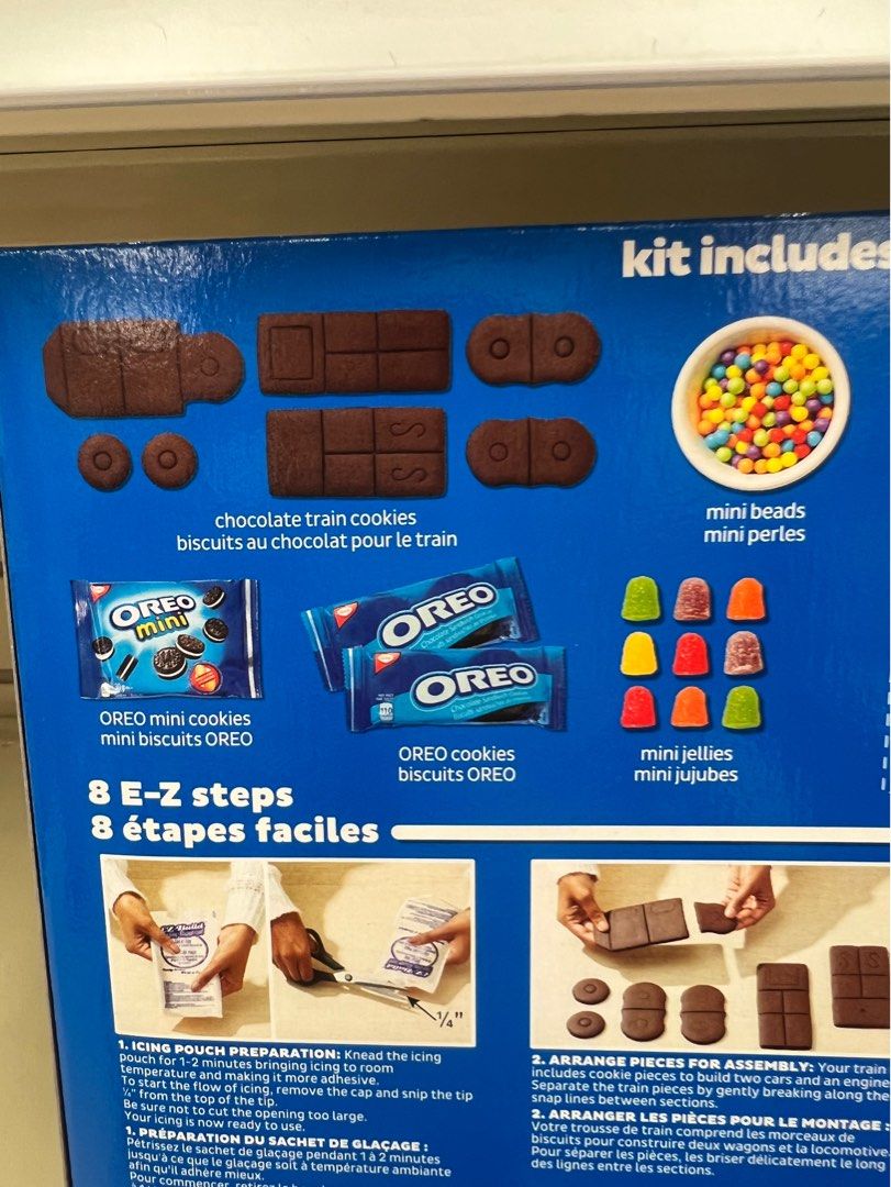 加拿大直送/加拿大代購 - Christmas Oreo cookie train DIY kit 聖誕 Oreo DIY 火車曲奇餅, 嘢食 ...