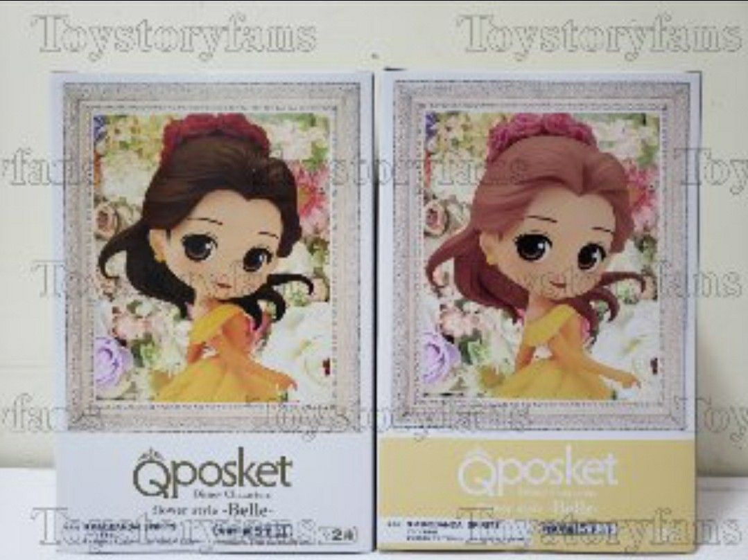 《靚盒》日版 全新 Qposket Disney Characters Flower Style Beauty And The Beast 美女與野獸 Belle Qposket qp ...