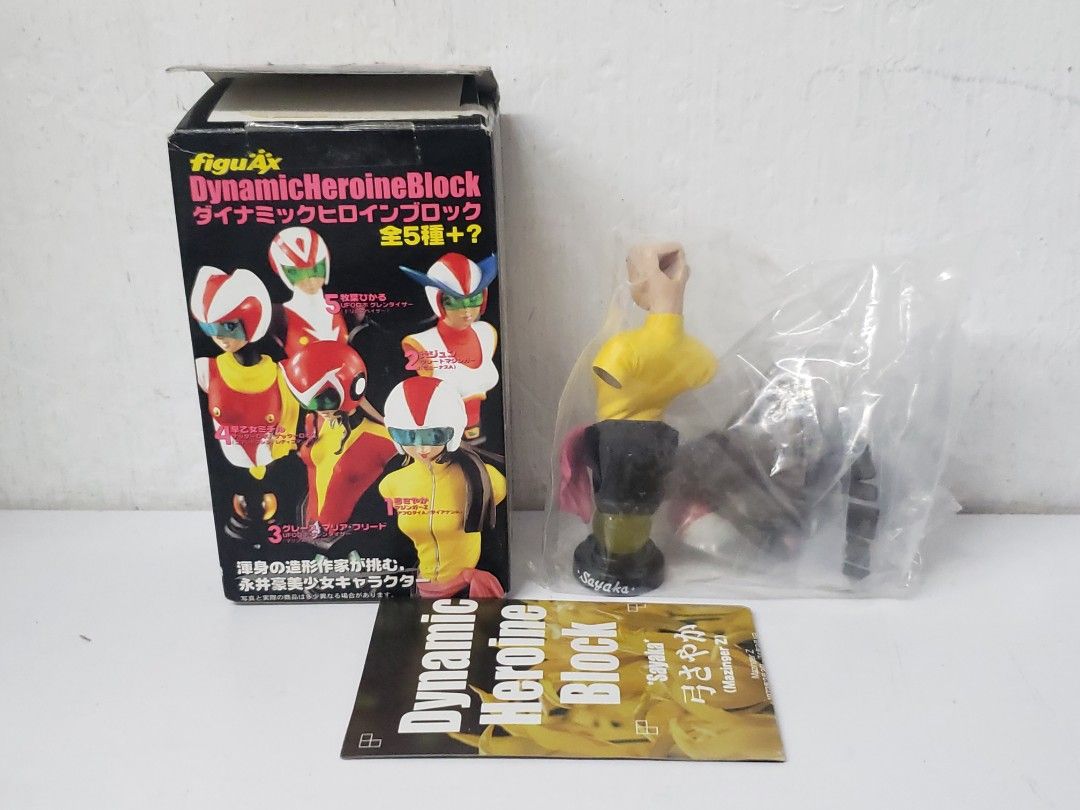 Figuax Dynamic Heroine Block 超級機械人大戰 Mazinger Z 鐵甲萬能俠 1号 女主角 弓沙也加 半胸像 1 ...