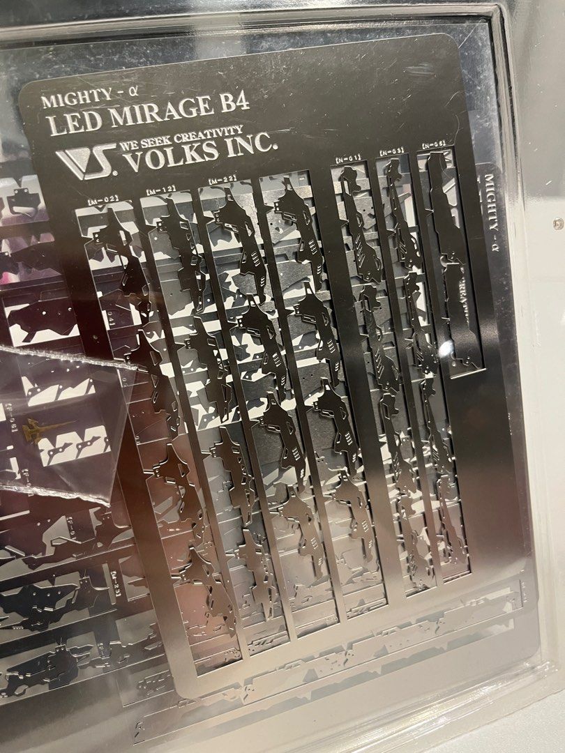 日本原件五星物語 FSS volts LED Mirage B4 曉姬透明甲版Hyper expression 1/100, 興趣及遊戲 ...