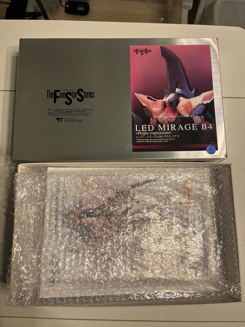 日本原件五星物語 FSS volts LED Mirage B4 曉姬透明甲版Hyper expression 1/100, 興趣及遊戲, 玩具 & 遊戲類 - Carousell