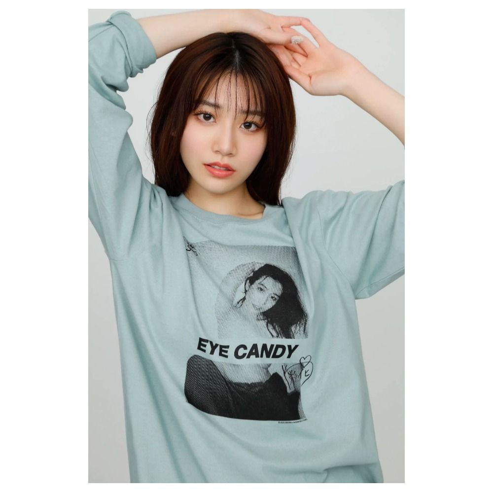 河北彩花コラボ SAIKA KAWAKITA BY MNKM Tシャツ, 女裝, 上衣, T-shirt - Carousell