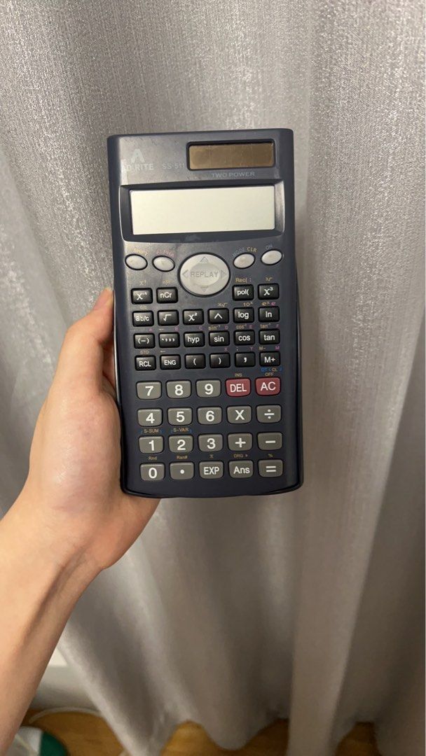Ad-rite SS-525 Scientific Calculator with cover, Hobbies & Toys ...