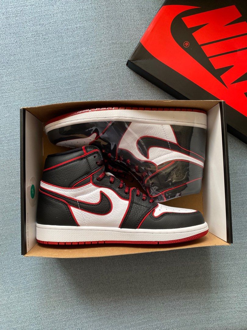 Air Jordan 1 High Bloodline, Men's Fashion, Footwear, Sneakers on Carousell