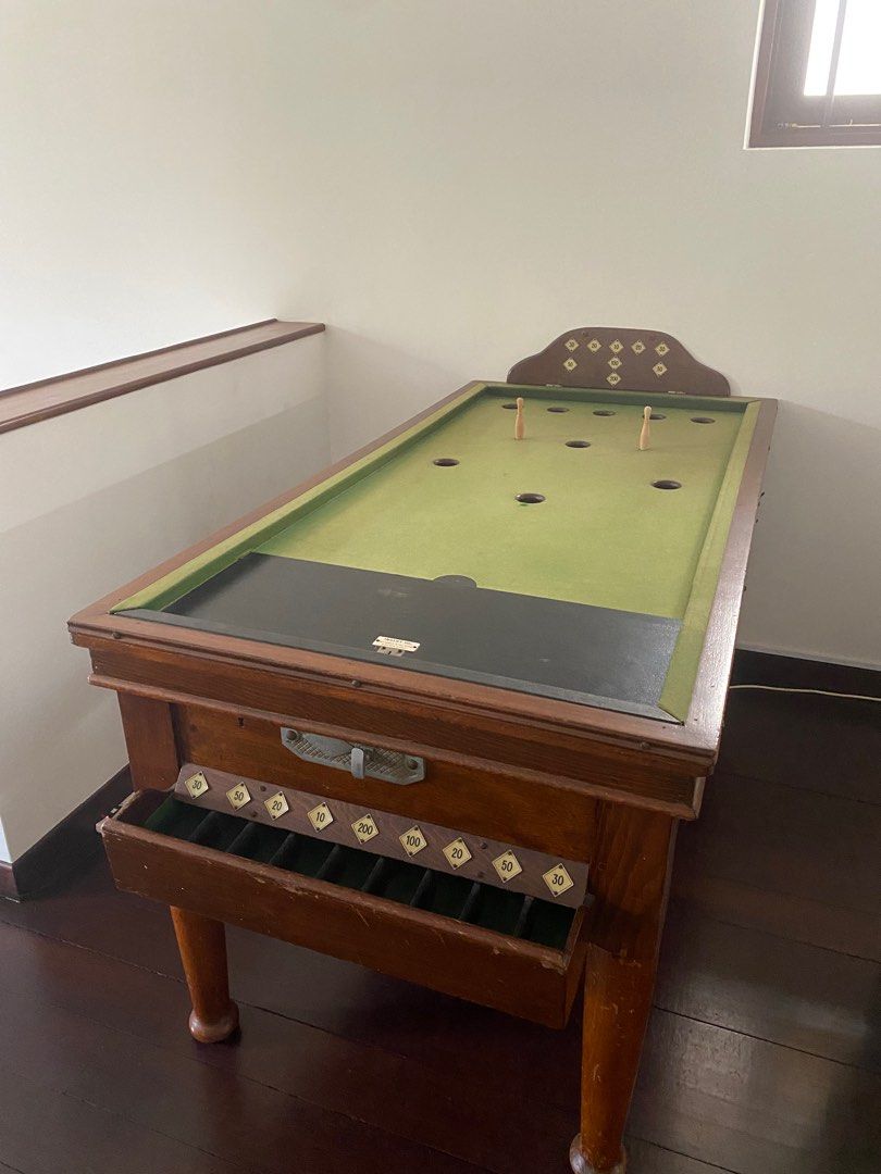 Antique Irish Bar Pool Table from 1905 !!, Sports Equipment, Sports ...