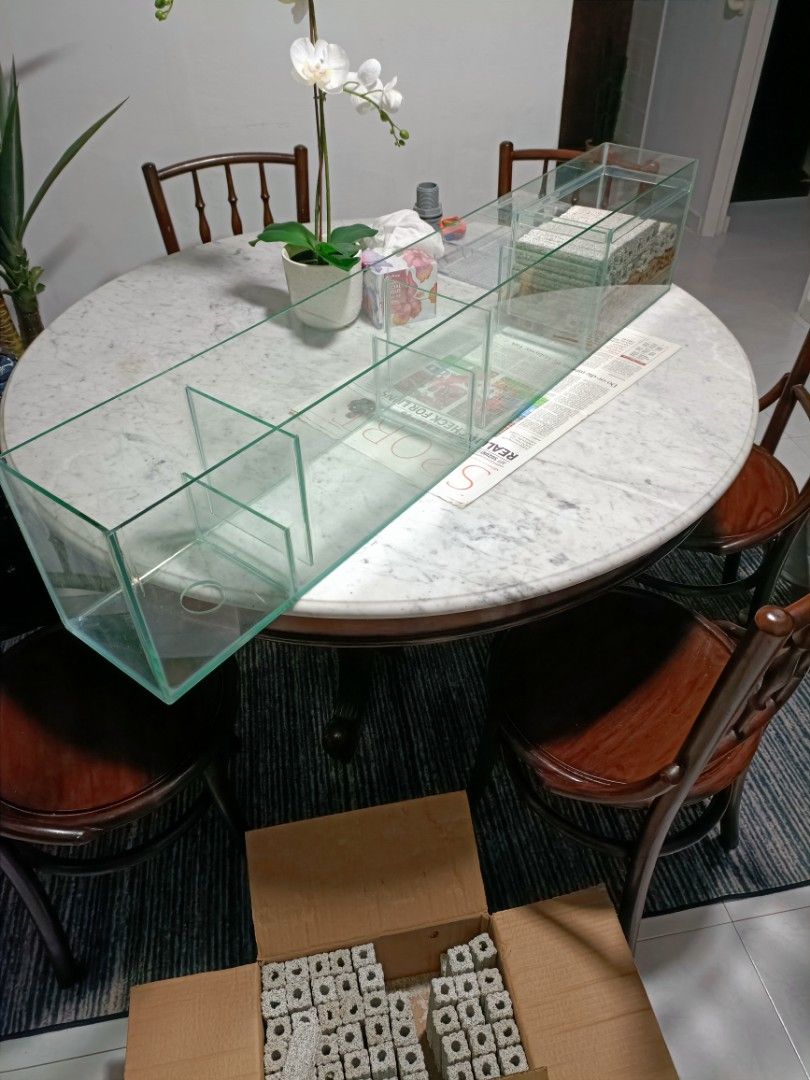 3ft, 4ft & 5ft Aquarium Overhead Sump Filter, Pet Supplies, Homes ...