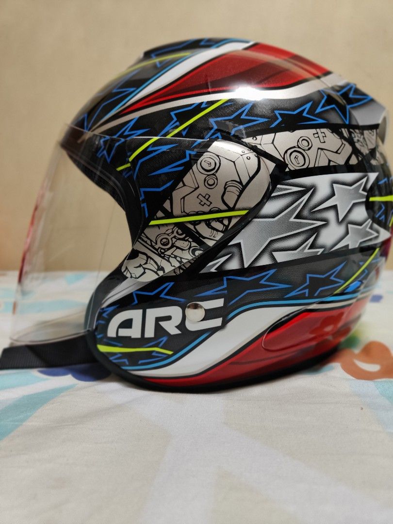 Arc Ritz Helmet, Motorcycles, Motorcycle Apparel on Carousell