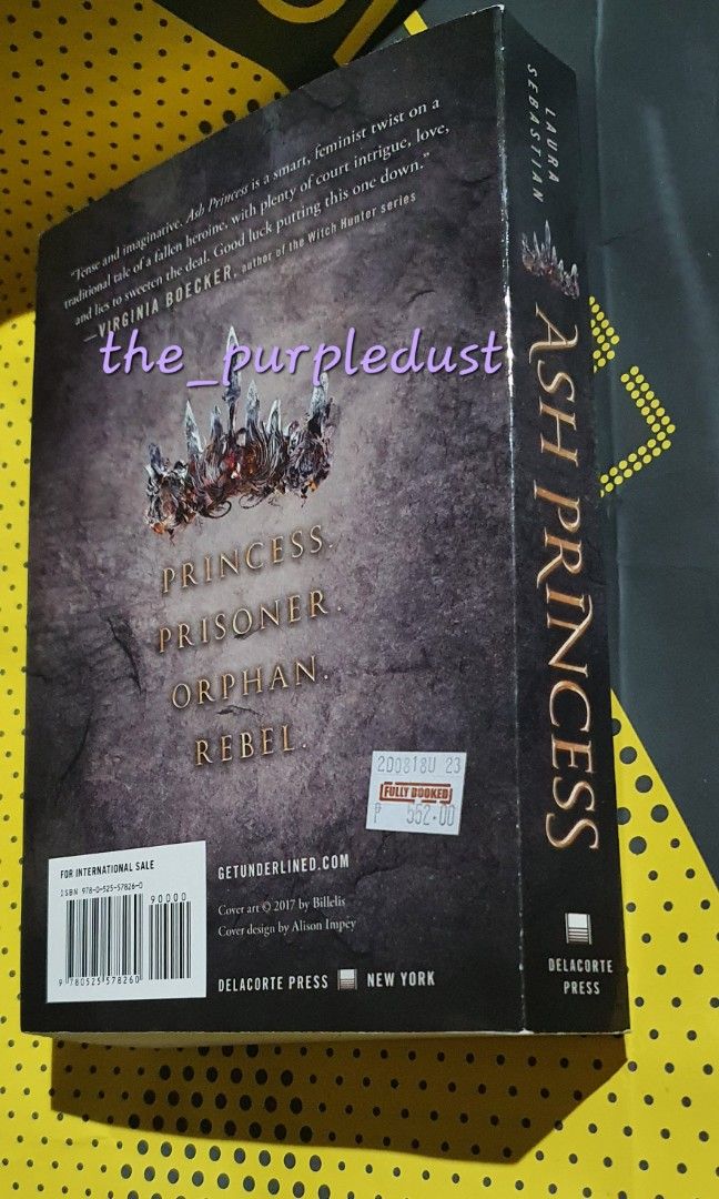 Ash Princess- Laura Sebastian, Hobbies & Toys, Books & Magazines ...