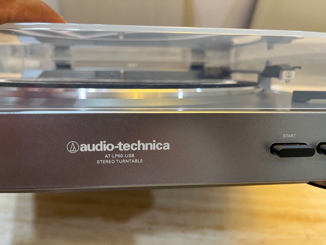 Audio Technica AT-LP60- USB Stereo Turntable, Audio, Other Audio ...