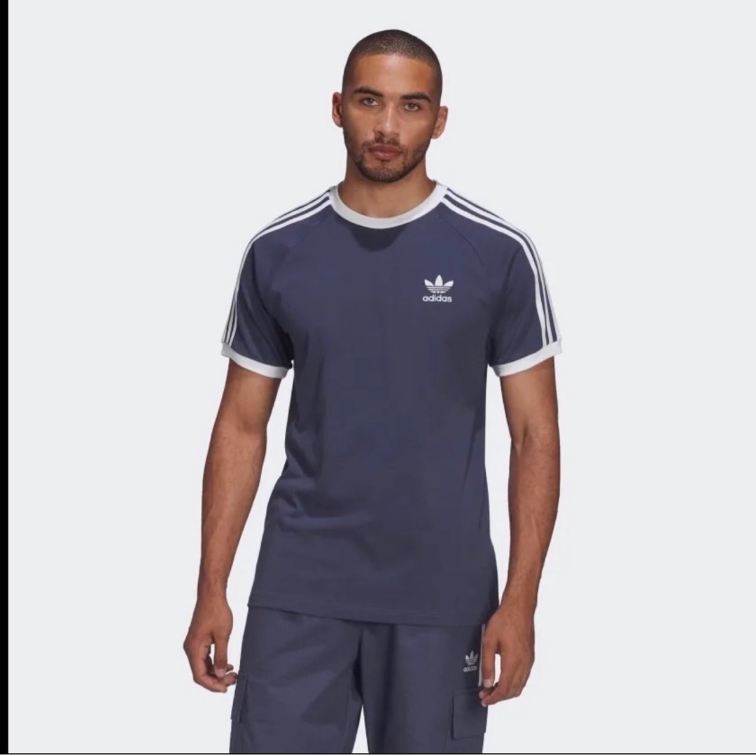 Authentic Adidas Adicolor Classic 3-stripes Tee, Men's Fashion, Tops ...