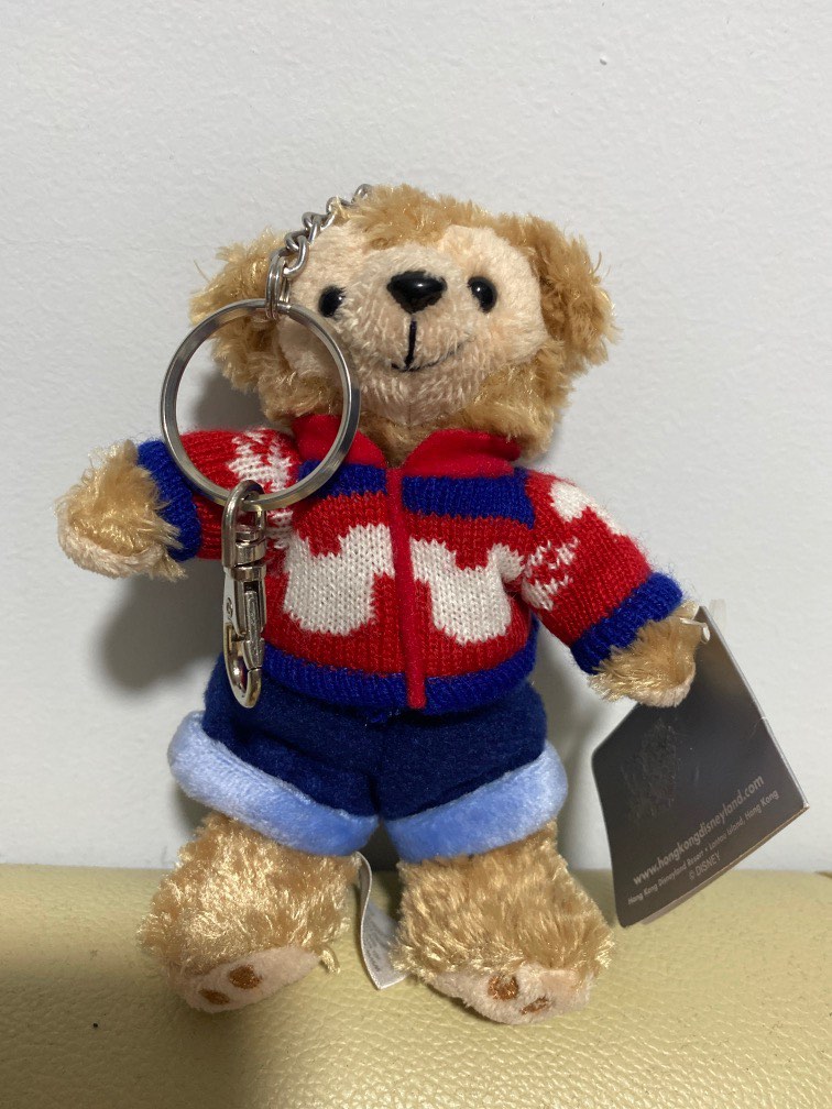 Authentic Duffy Winter Keychain Plush from Hong Kong Disneyland ...