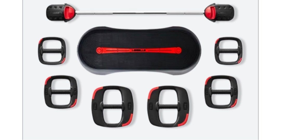 Authentic Les Mills Smartbar with Weights (Full Set) + Smart Step ...