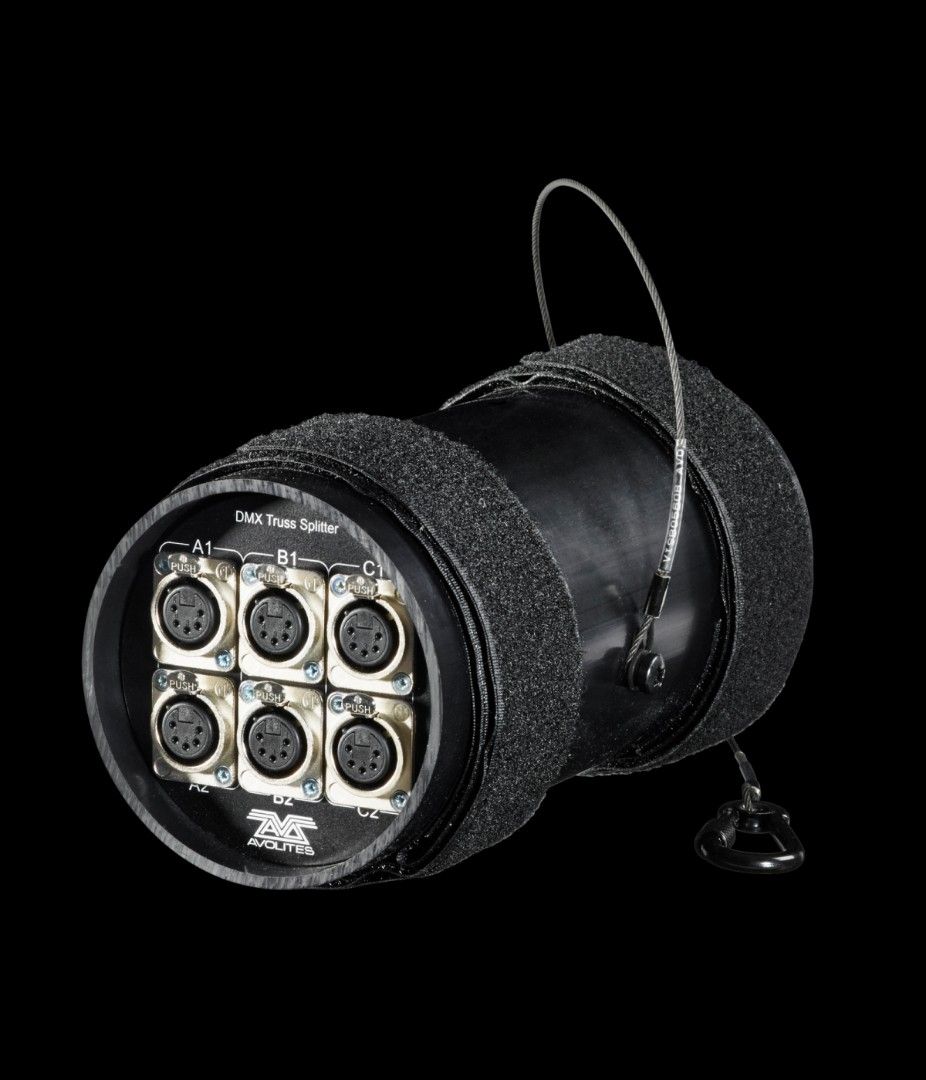 Avolites (USA) Portable Truss Mounted Opto Isolated DMX Splitter, Audio ...
