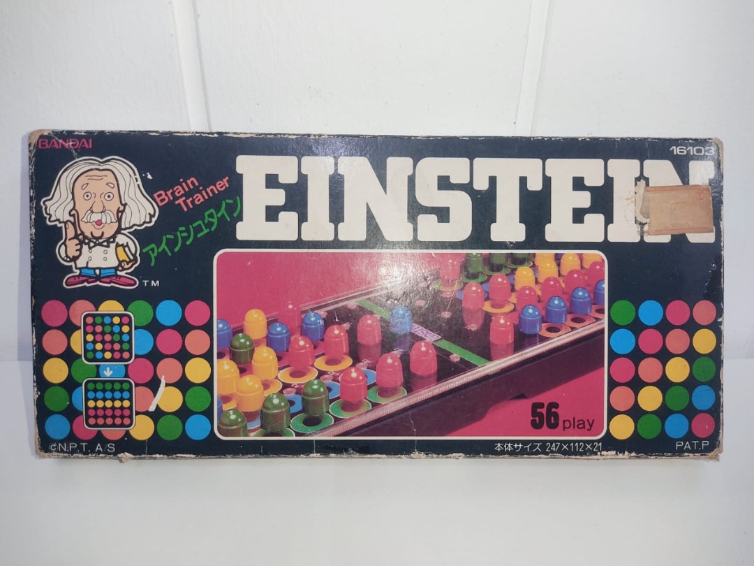 BANDAI JAPAN - BRAIN TRAINER EINSTEIN, Hobbies & Toys, Collectibles ...