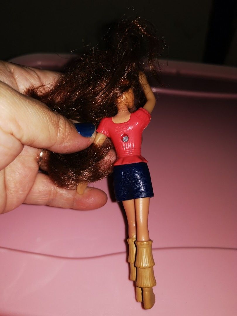 Barbie pink top, Hobbies & Toys, Toys & Games on Carousell