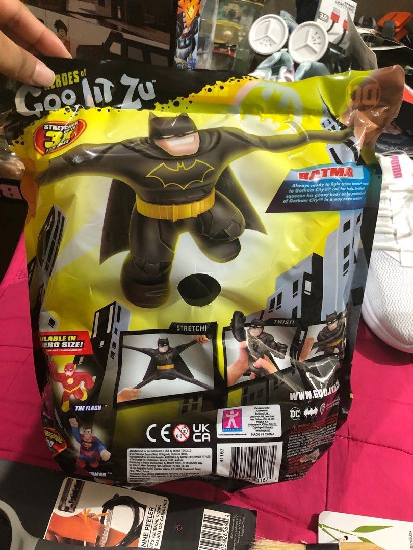 Batman Hereos of Goo Jit Zu Super Sized and Super Stretchy, Hobbies ...
