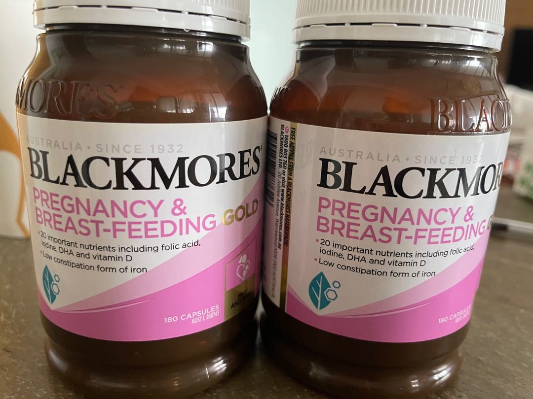 Blackmores pregnancy and breastfeeding GOLD, Health & Nutrition, Health ...