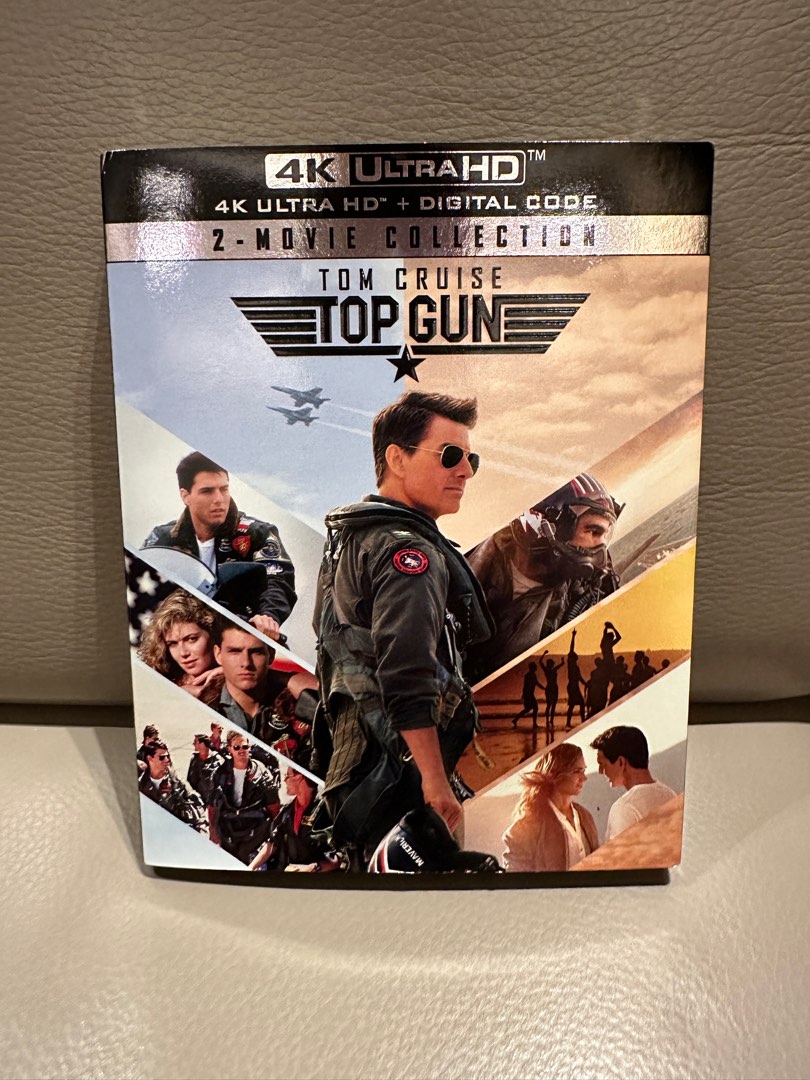 BNIB Top Gun & Top Gun Maverick 4K + Digital Code 2-Movie Collection ...