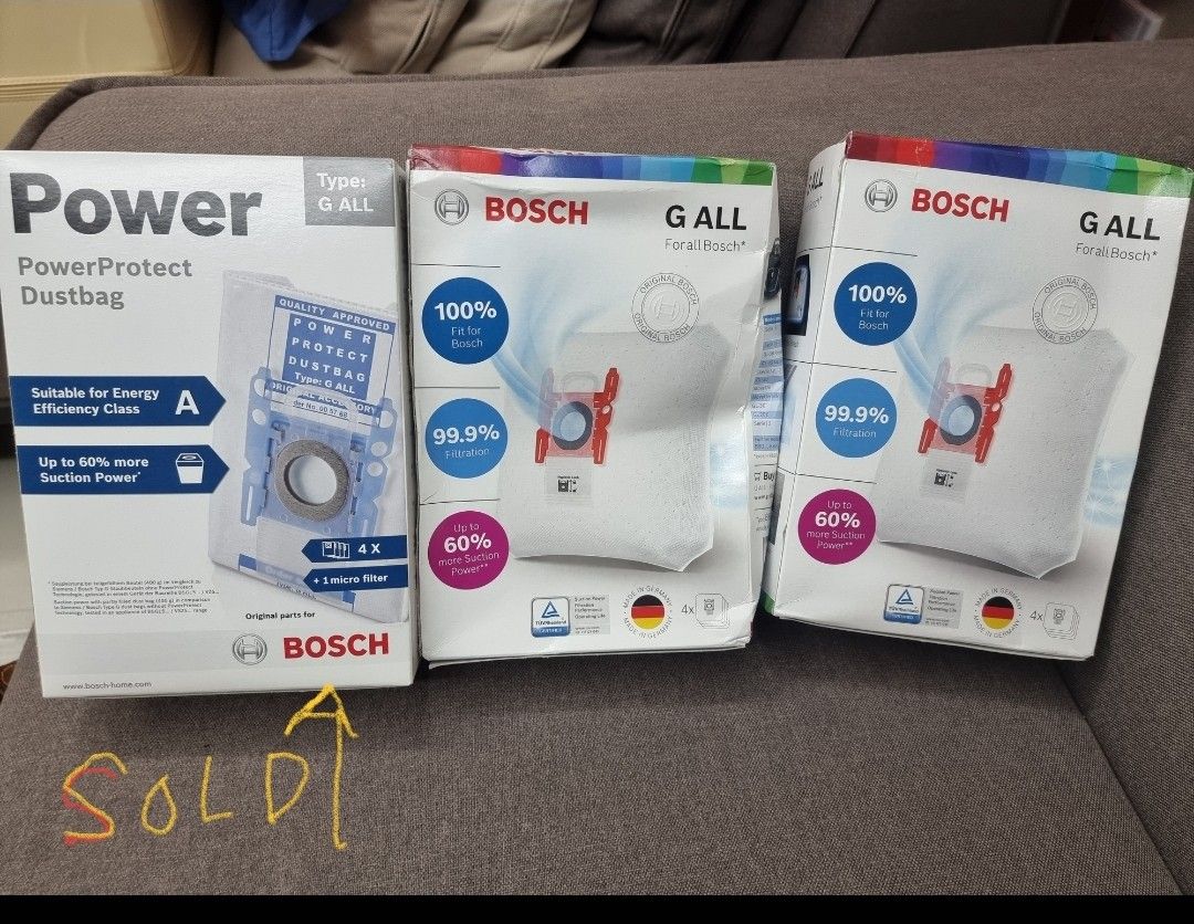 Bosch G All For all Bosch Dustbag Type: BBZ41FGALL, TV & Home ...