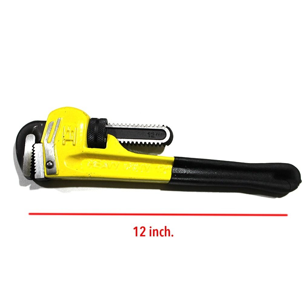 Bosi Tools Heavy Duty Adjustable Pipe Wrench 8" 200mm / 10" 250mm / 12 ...
