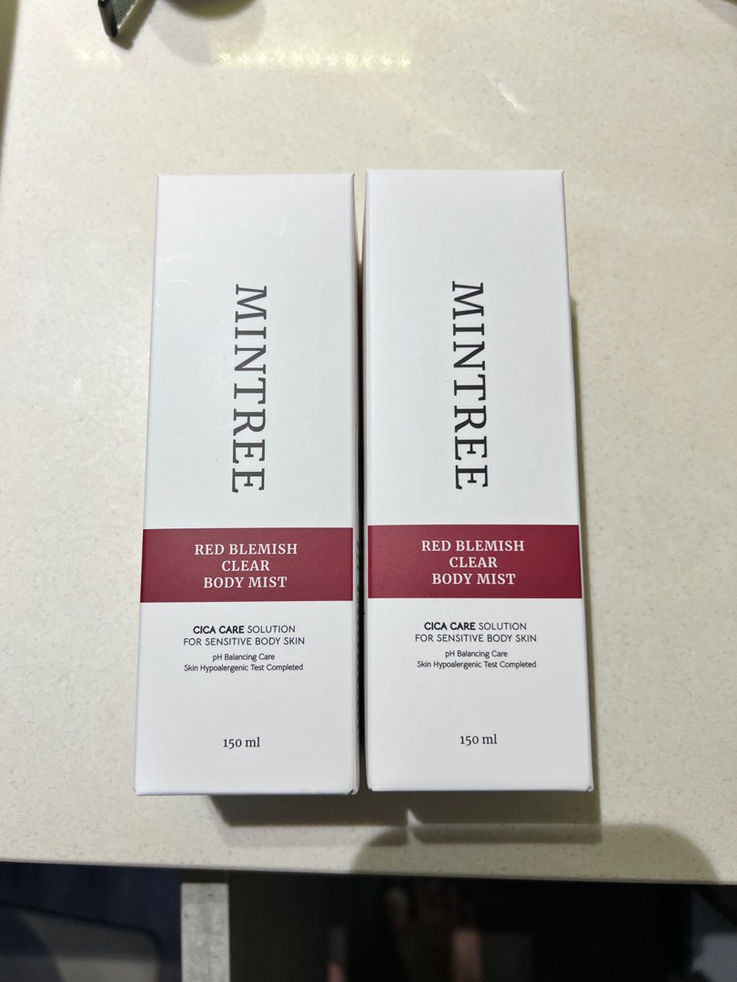 Brand New - Mintree Red Blemish Clear Body Mist (Ksisters), Beauty ...