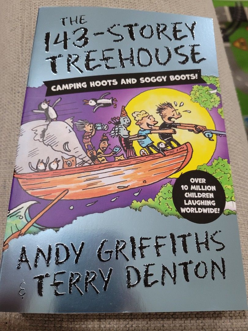 Brand New Book - the 143 storey tree house, Hobbies & Toys, Books ...