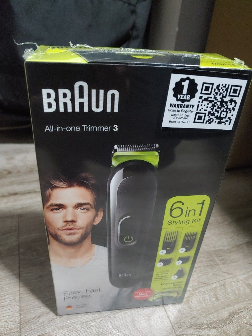 Braun 6 in 1 trimmer, Beauty & Personal Care, Men's Grooming on Carousell
