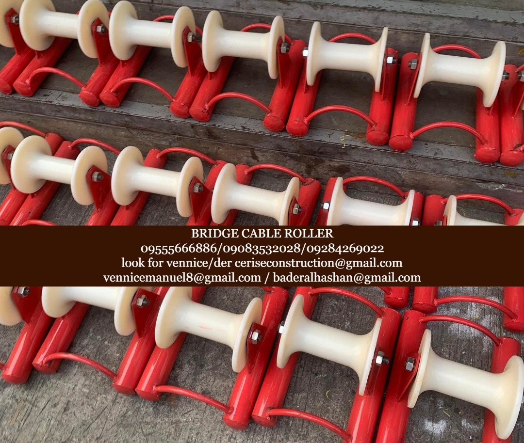 BRIDGE CABLE ROLLER, Commercial & Industrial, Construction Tools ...