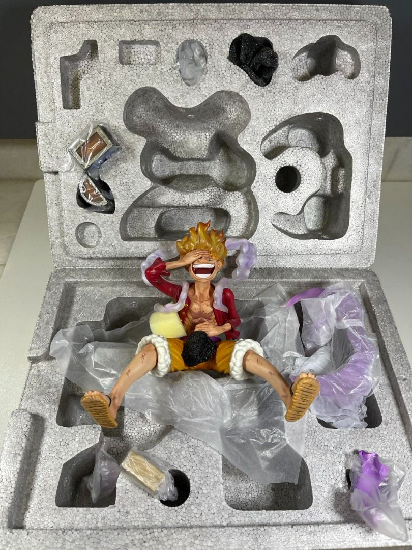 BT Studio - WCF Luffy Gear5 Led Ver With Devil Fruit, Hobbies & Toys ...