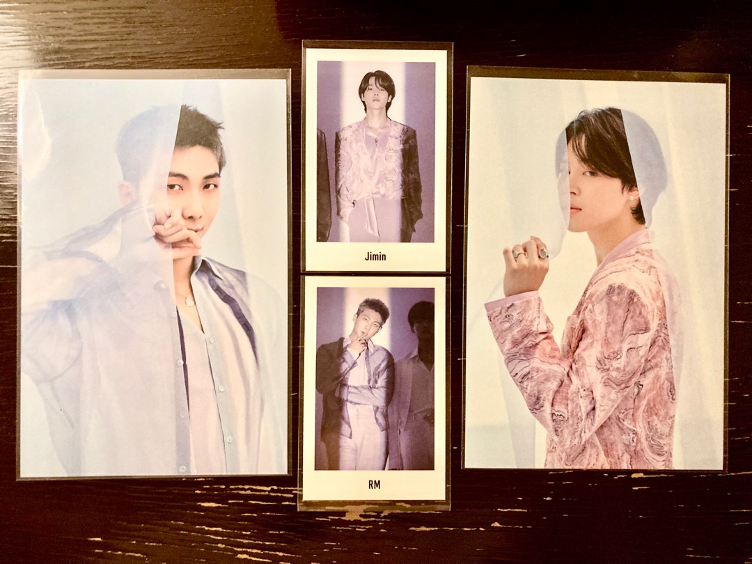 BTS Proof RM + Jimin set, Hobbies & Toys, Memorabilia & Collectibles, K ...
