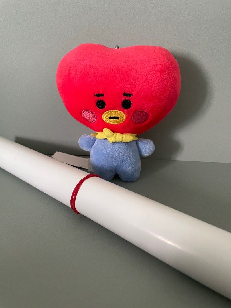 Taehyung Bundle- BTS V Poster + BT21 Tata Plushie, Hobbies & Toys, Memorabilia & Collectibles, K ...