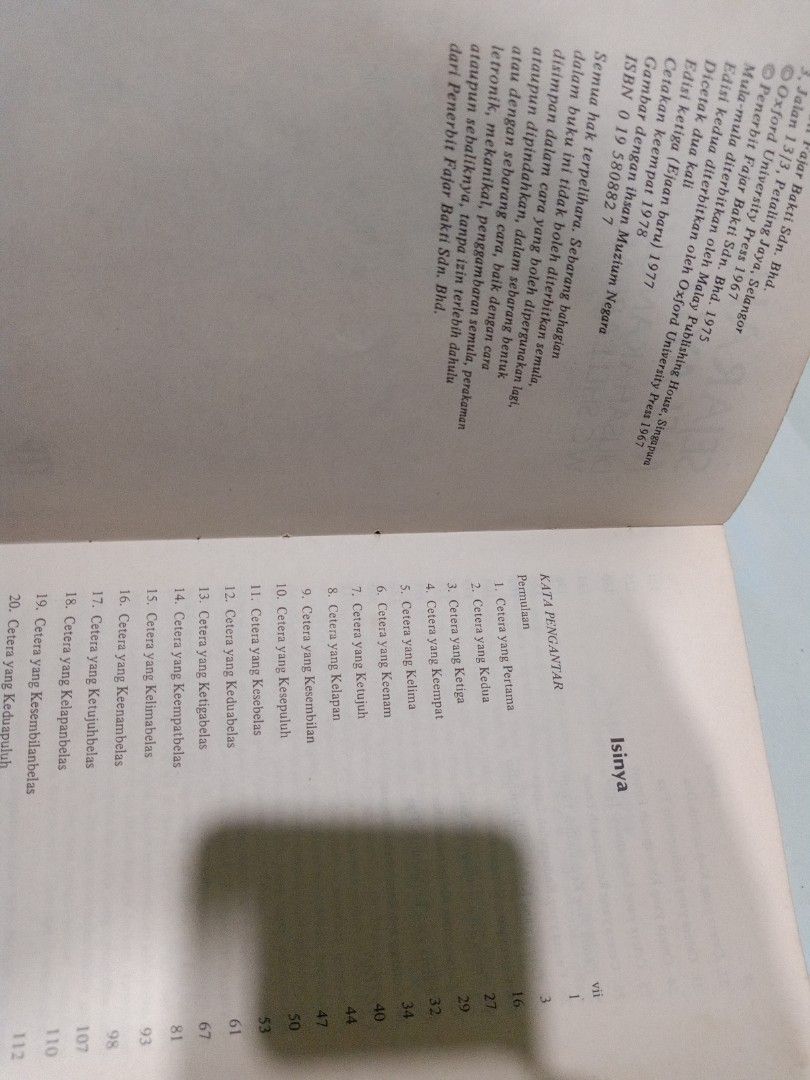 buku sejarah lama melayu w.g.shellabear 1978, Hobbies & Toys, Books ...