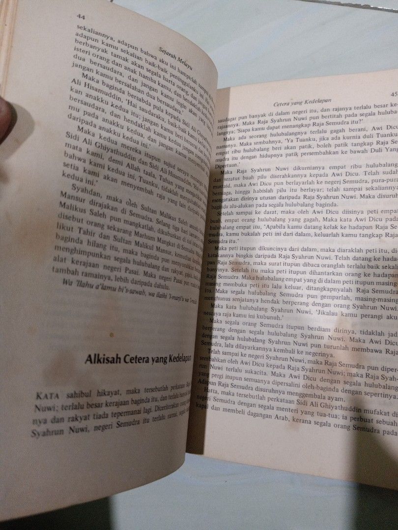 buku sejarah lama melayu w.g.shellabear 1978, Hobbies & Toys, Books ...