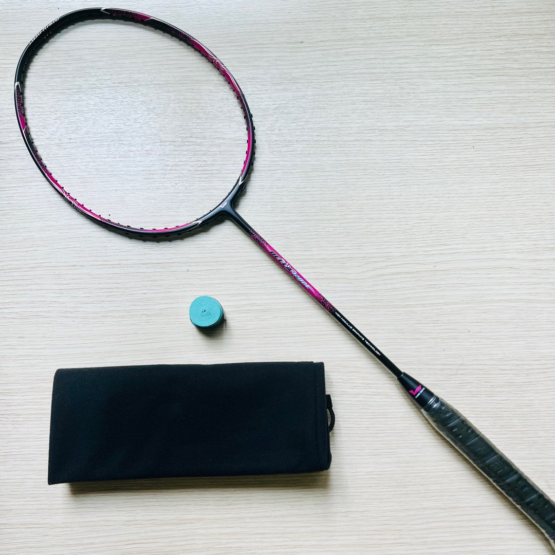 [Bundle] Brand New Leader Armour Bella 1200L 5U Badminton Racket ...