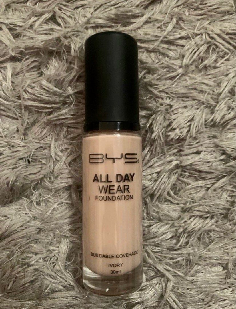 BYS All Day Wear Foundation (Shade:lvory), Beauty & Personal Care, Face ...