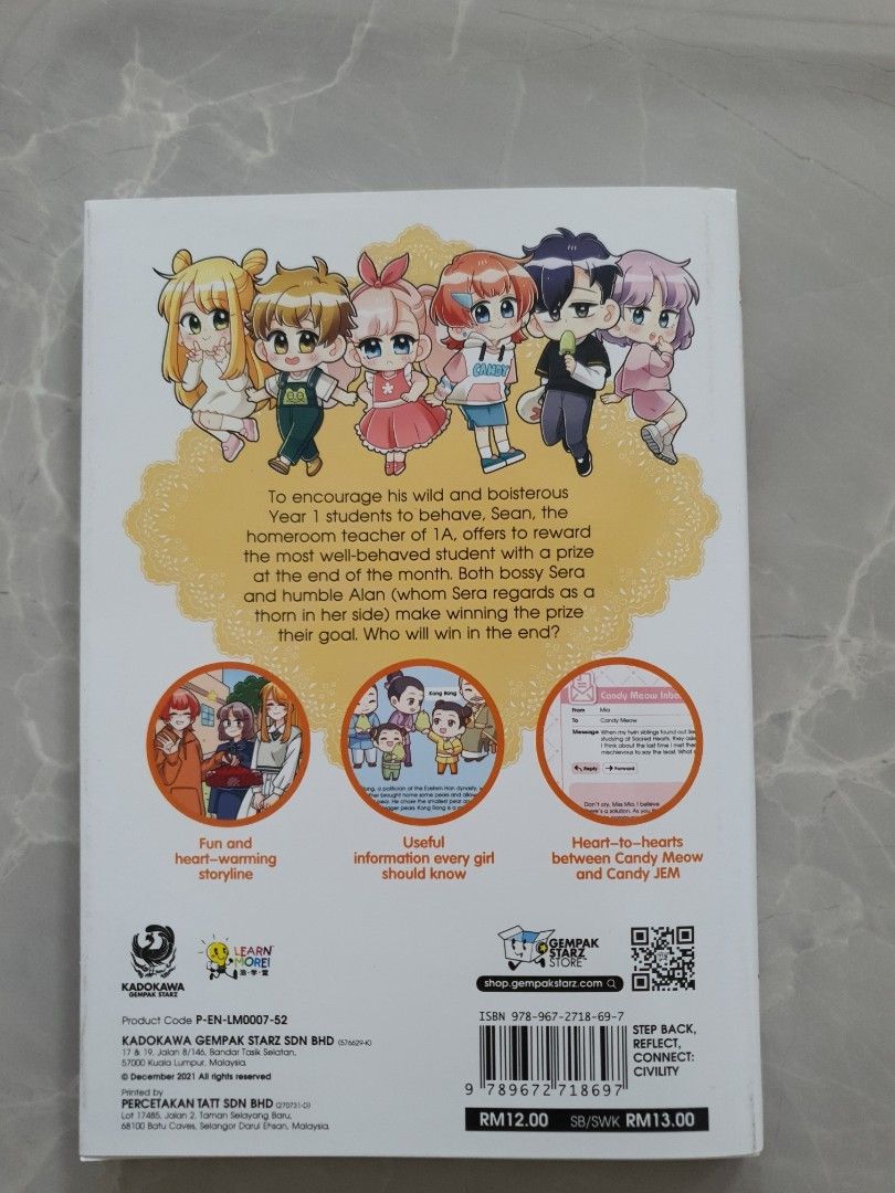 Candy jem books, Hobbies & Toys, Books & Magazines, Comics & Manga on Carousell