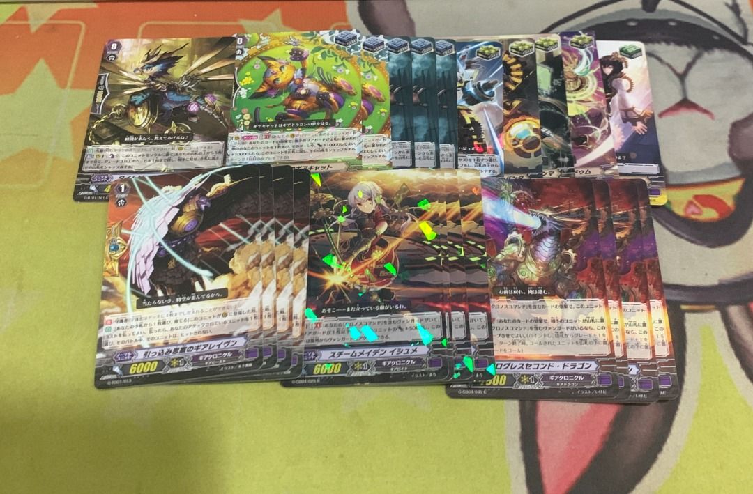 Cardfight Vanguard Chronoscommand Deck (G Generation), Hobbies & Toys ...