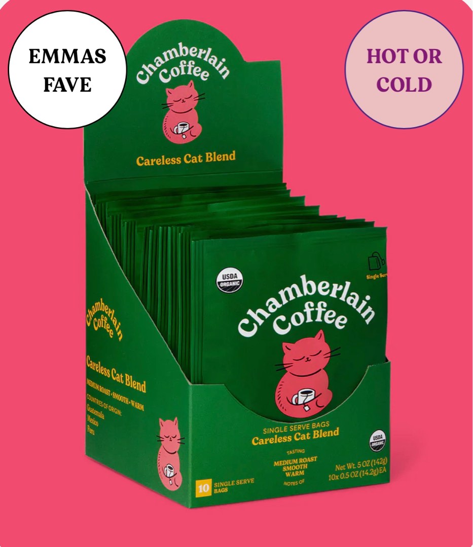 Chamberlain Coffee - Careless Cat single serve, Food & Drinks ...