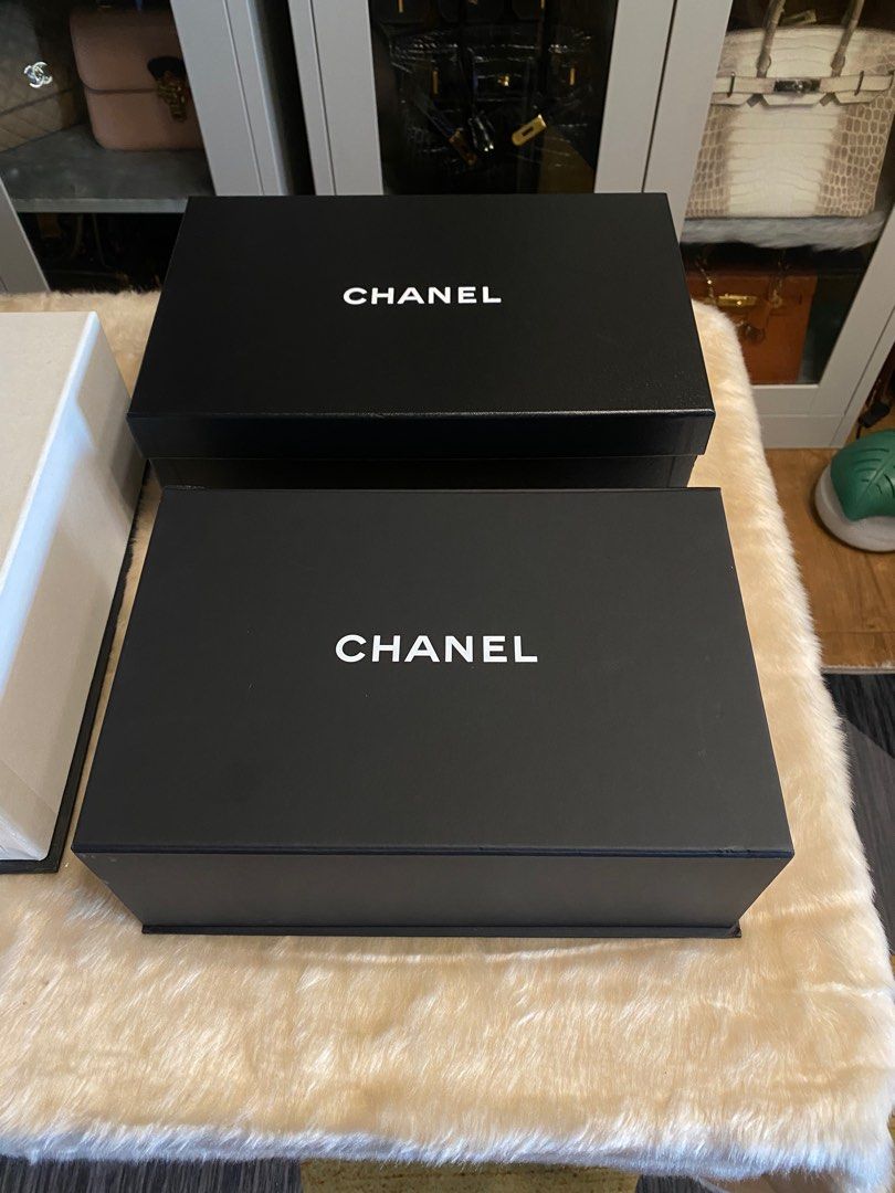 Chanel boxes, Luxury, Bags & Wallets on Carousell