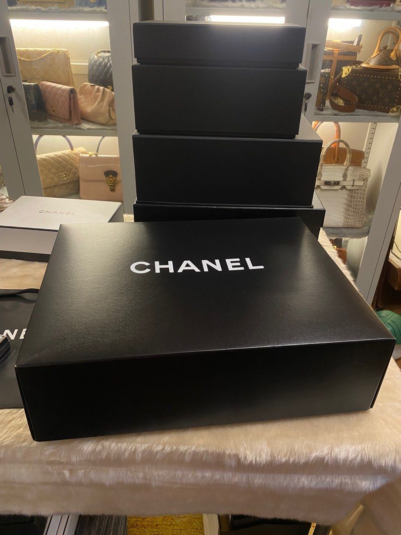 Chanel boxes, Luxury, Bags & Wallets on Carousell