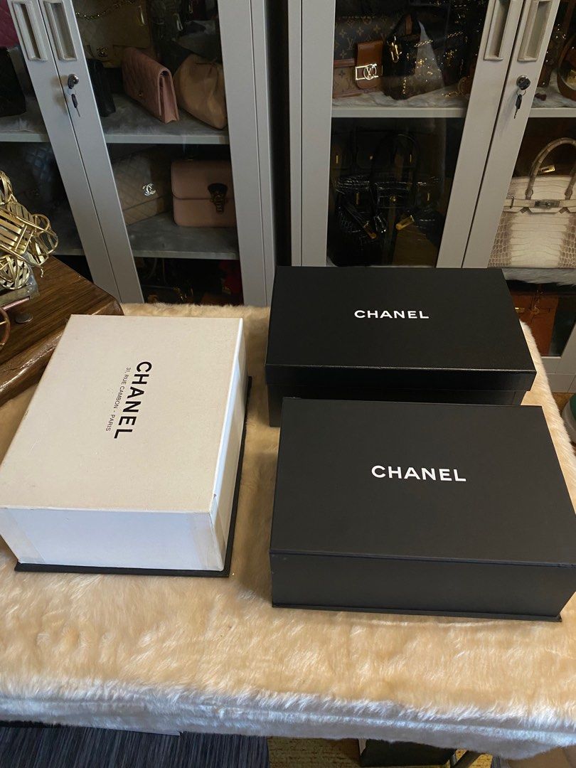Chanel boxes, Luxury, Bags & Wallets on Carousell