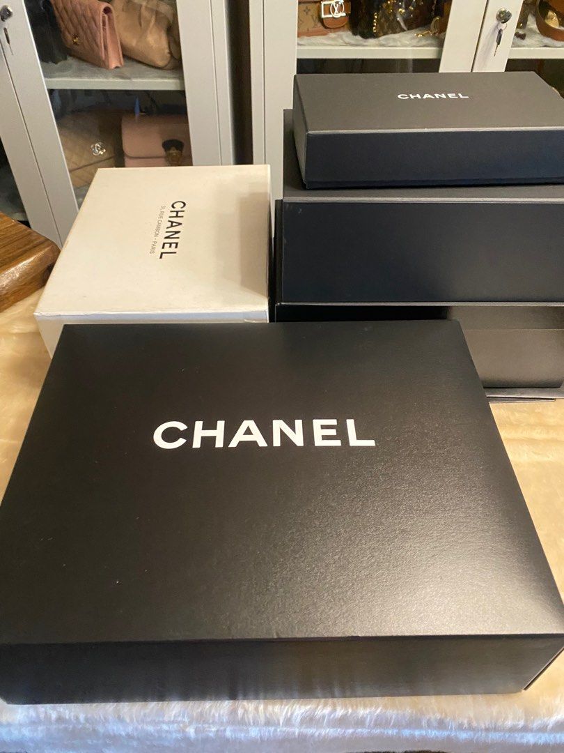 Chanel boxes, Luxury, Bags & Wallets on Carousell