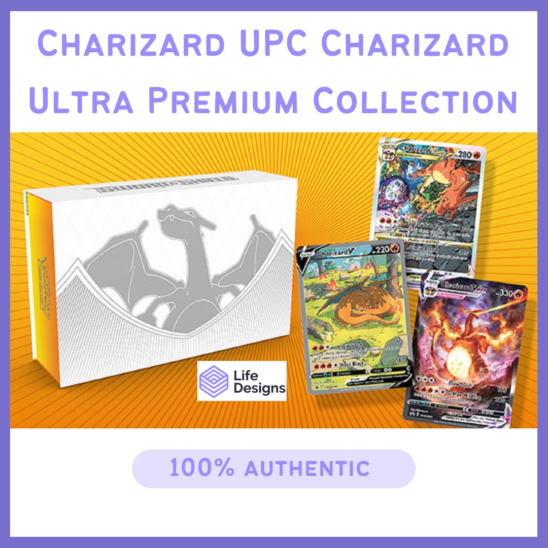 Charizard UPC Charizard Ultra Premium Collection, Hobbies & Toys, Toys ...