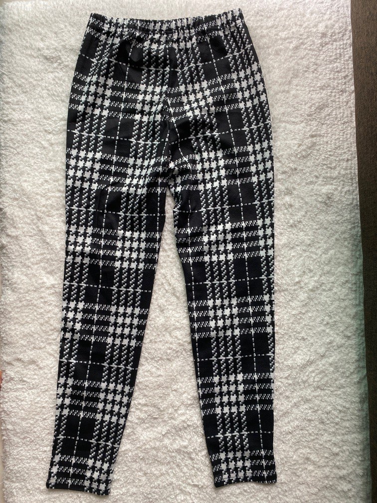 Checkered Pants, Women's Fashion, Bottoms, Other Bottoms on Carousell