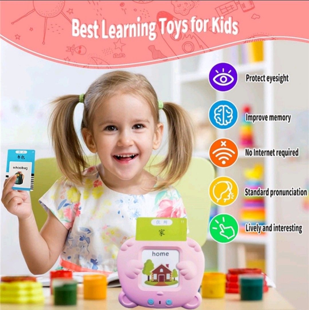 Children Flash Card Reader - Ready Stock, Hobbies & Toys, Books ...