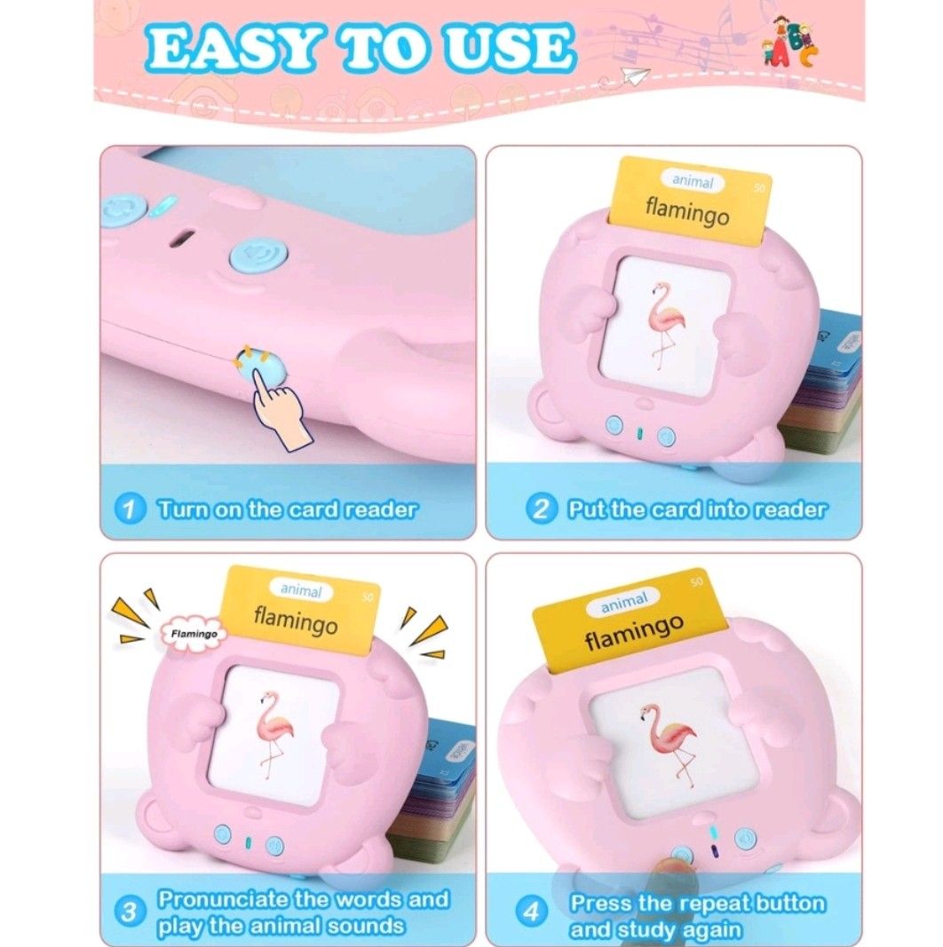Children Flash Card Reader - Ready Stock, Hobbies & Toys, Books ...