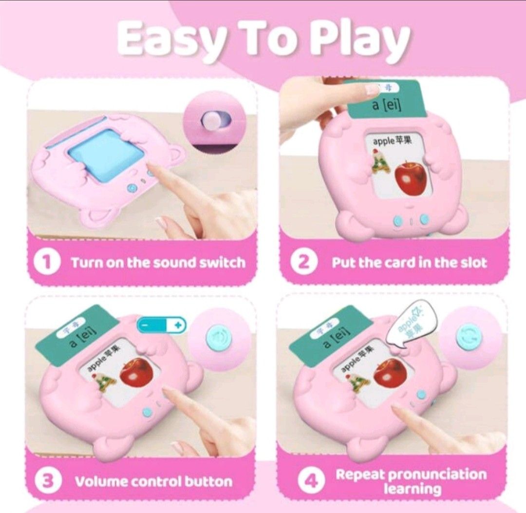 Children Flash Card Reader - Ready Stock, Hobbies & Toys, Books ...
