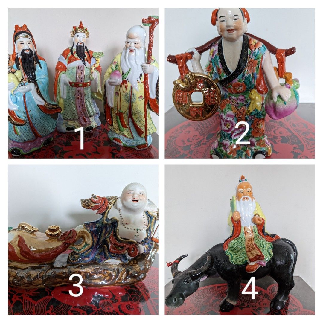 Chinese Deities Figurine, Hobbies & Toys, Memorabilia & Collectibles ...