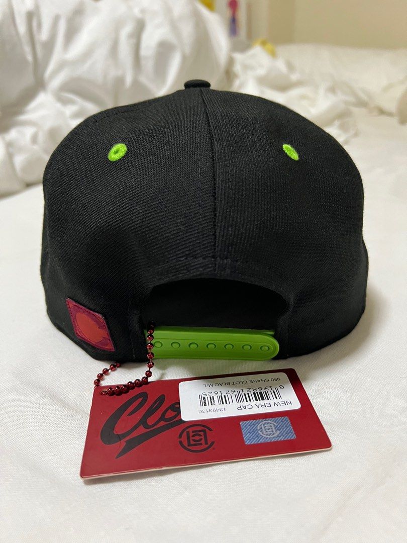 CLOT New Era Snake Logo 9Fifty Snapback Cap, Men's Fashion, Watches ...